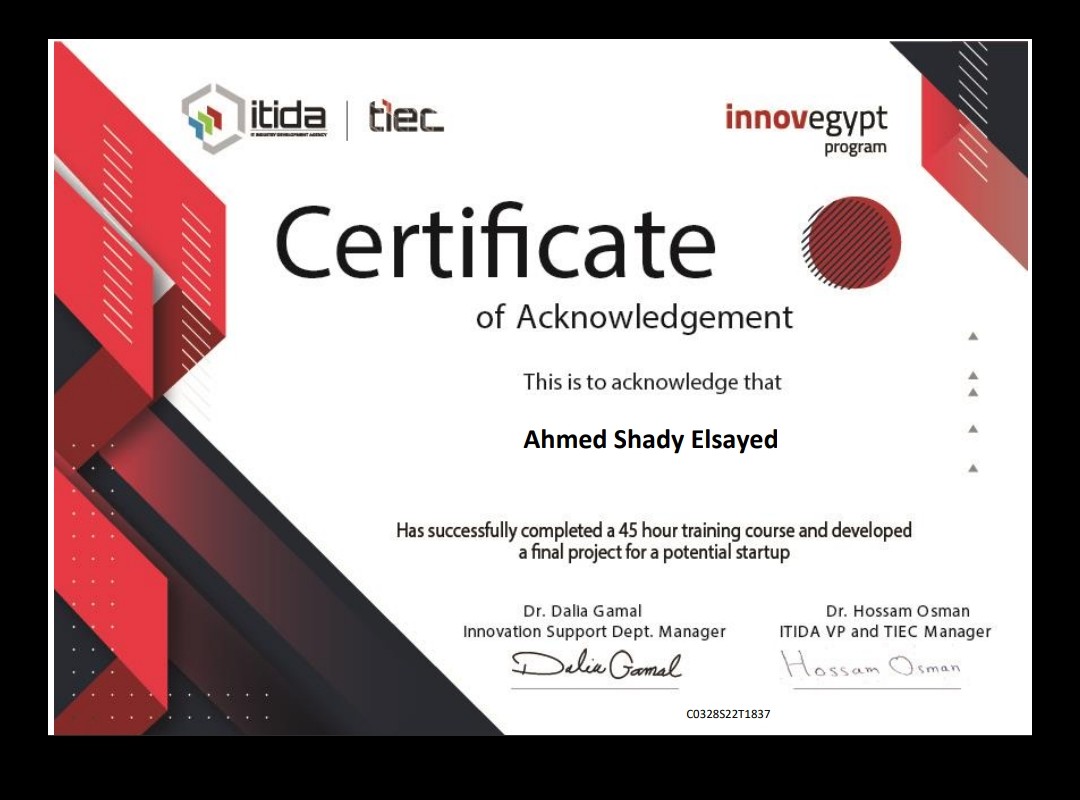 Ahmed Shady - Mechatronics Engineer & AI Enthusiast